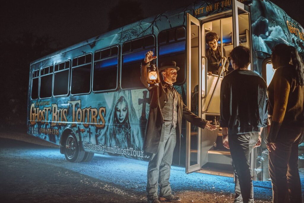 Ghost Bus Tour in San Antonio | Sisters Grimm Ghost Tours